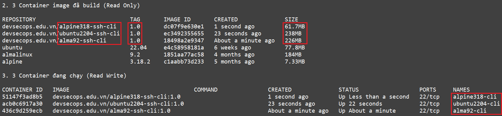 1 Vm 3 Container Docker Cli Password Authentication Lab 01 Xem Trước Học Devsecops